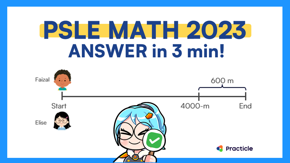 PSLE math 2023 questions answered | Practicle